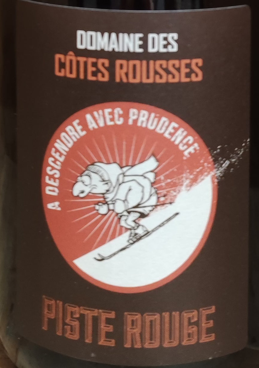 Piste Rouge 2021 75cl – L'Enchanteur de Papilles